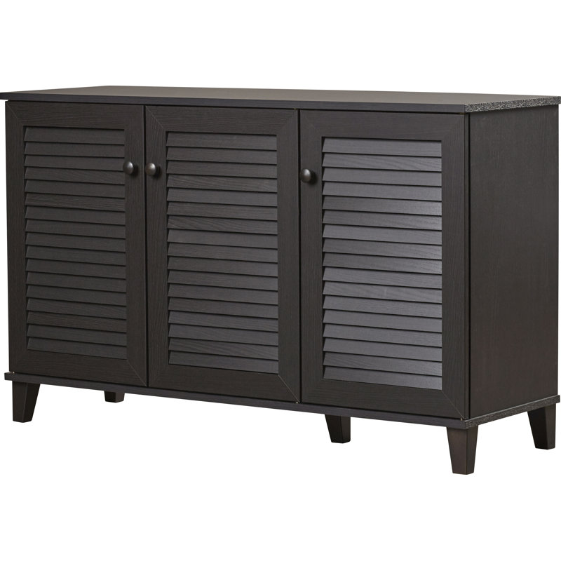 Rebrilliant Warren 30 Pair Shoe Storage Cabinet Reviews Wayfair